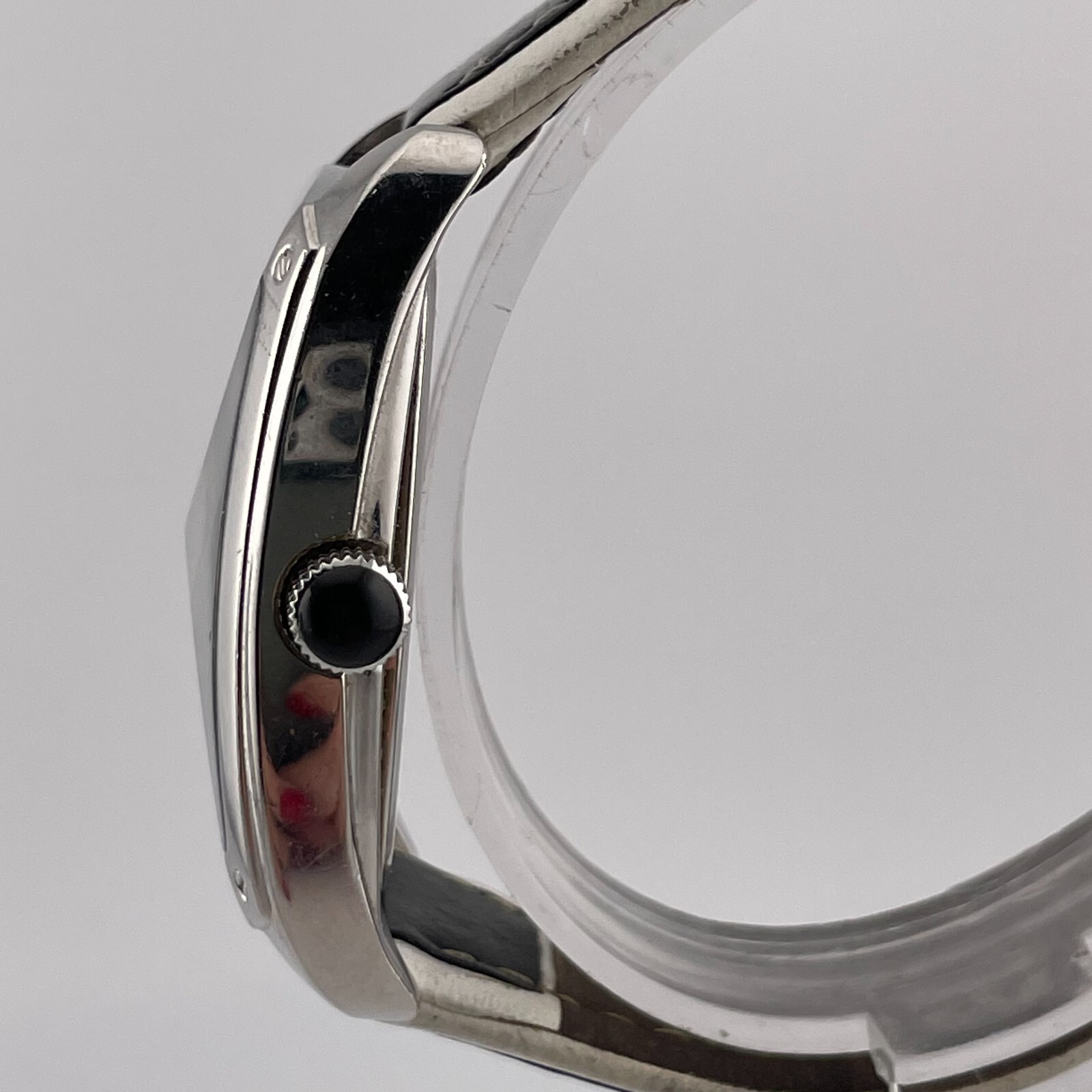 Fossil F2 Watch ES-1685 Mens Date 30mm Case 24H Vintage Gem Shaped ...