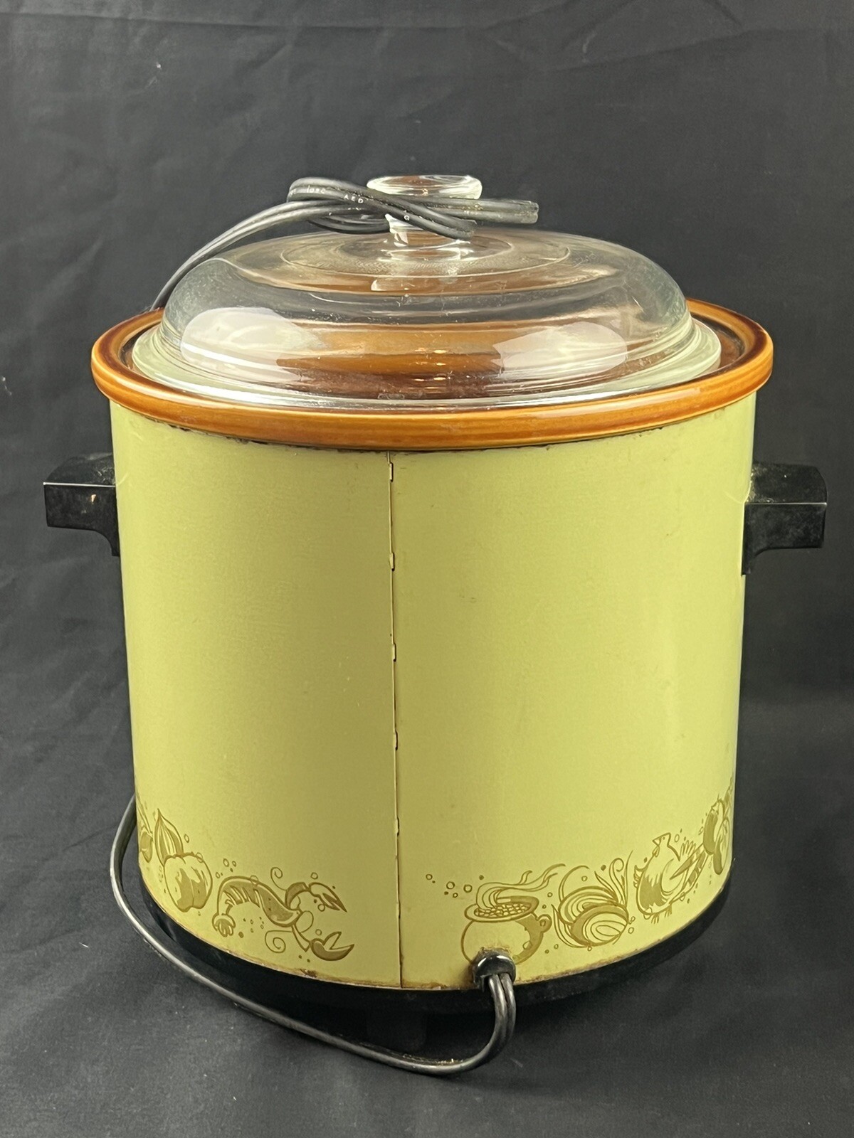Vintage Rival Crock Pot Slow Cooker Model 3100/2 3.5 qt. Avocado Green ...