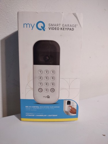 myQ Smart Garage Door Video Keypad with Wide-Angle Camera 12381208098| eBay