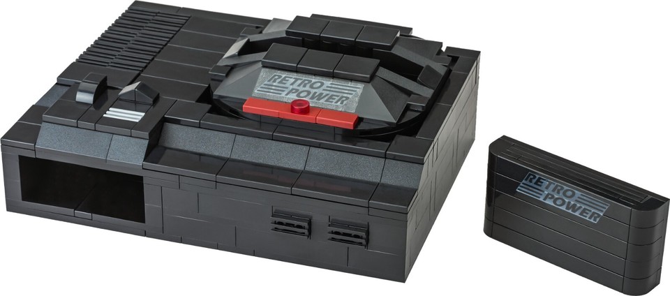 Sega Genesis Lego-Compatible Raspberry Pi Case (336 Bricks) + 2 ...