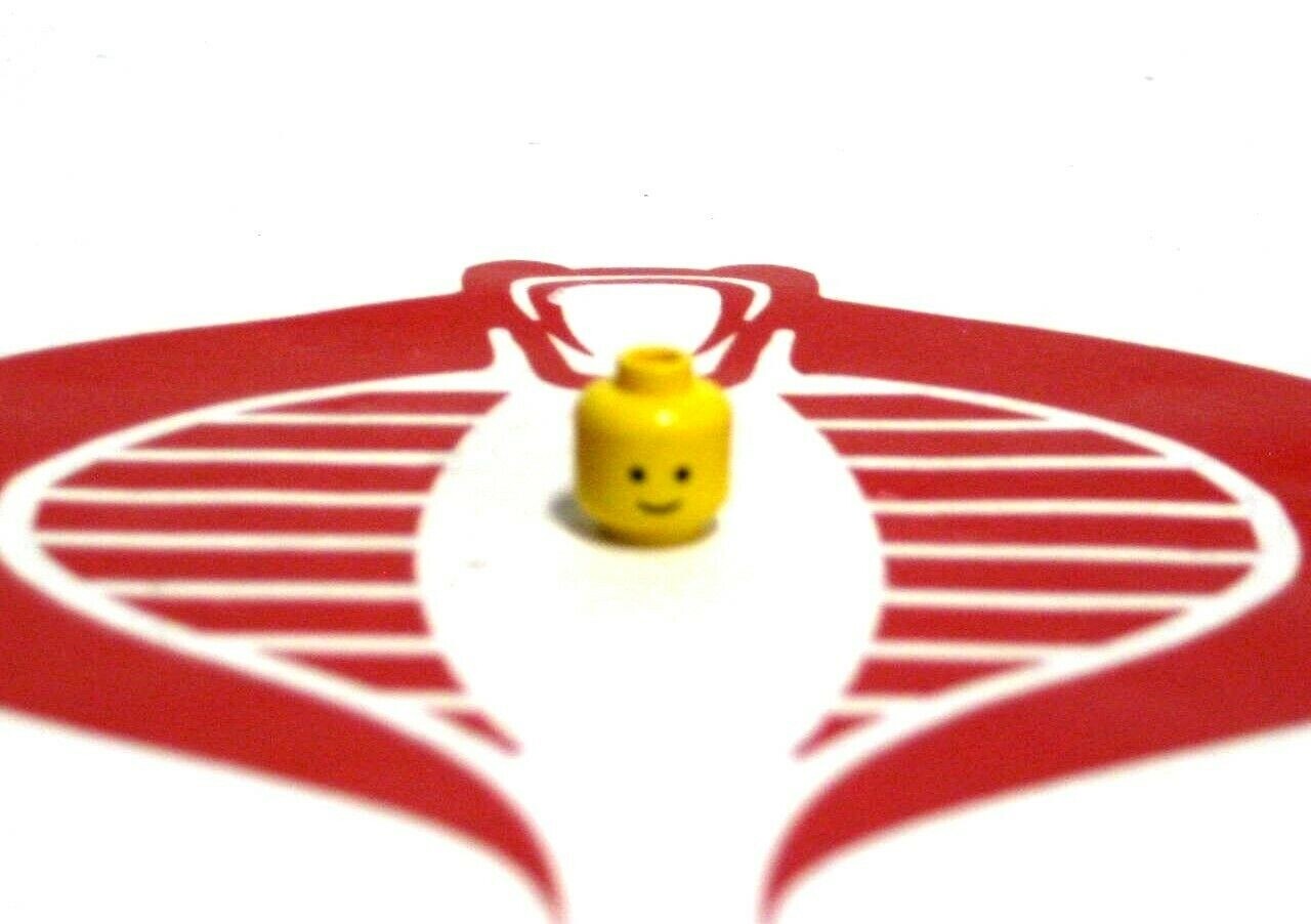 Lego Classic Yellow Smile MINIFIG Original Head | eBay
