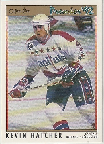 1991-92 O-Pee-Chee Premier Kevin Hatcher | eBay