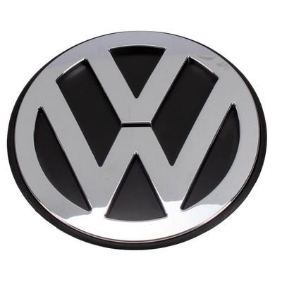 VW BEETLE seit 2006 Logo-Emblem CHROM SCHWARZ hinten Original ...