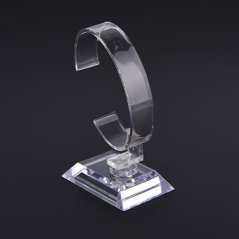 wrist watch display rack holder sale show case stand tool clear plasti ...