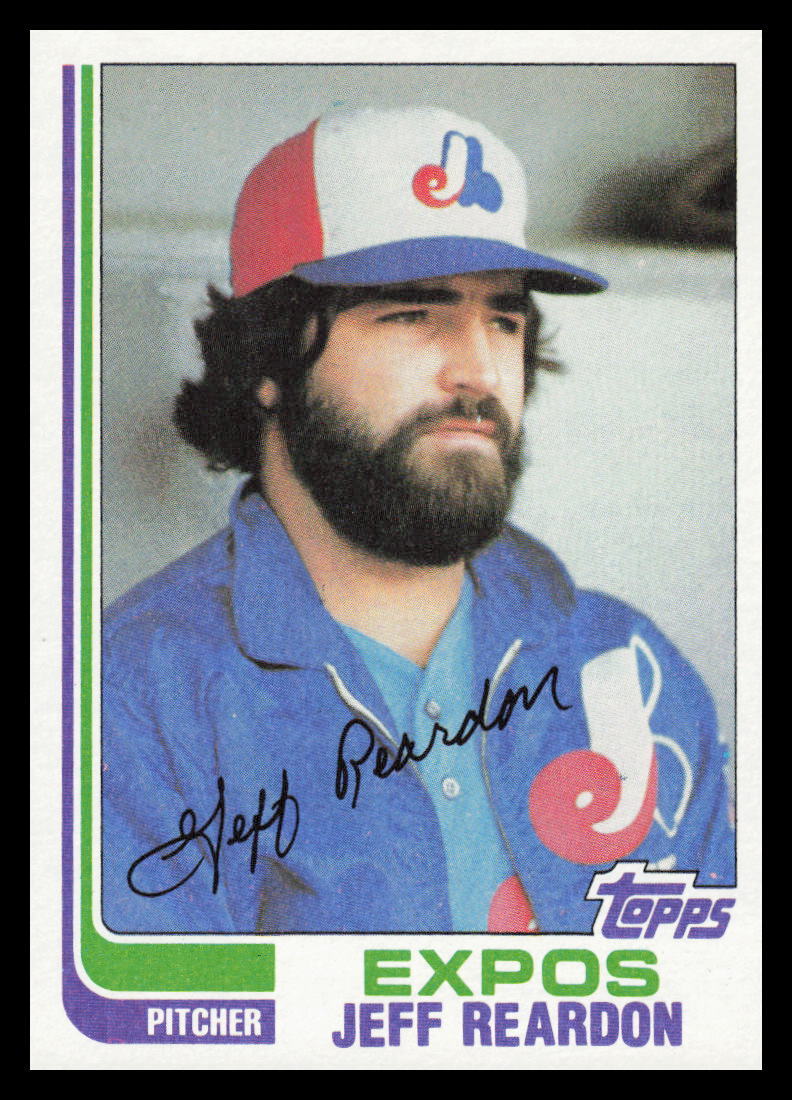 1982 Topps #667 Jeff Reardon Montreal Expos | eBay