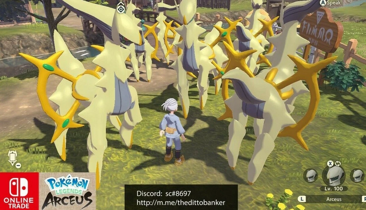 Pokemon Arceus God Form