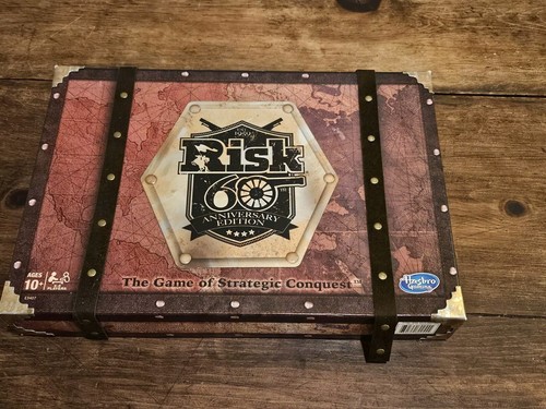 Hasbro Risk 60th Anniversary Edition The Game of Strategic Conquest ...