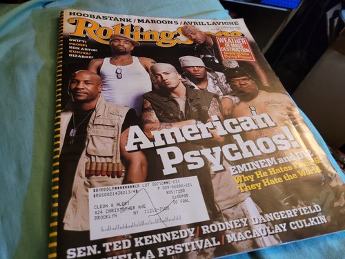 Rolling Stone magazine Eminem D12 Maroon 5 Avril Lavigne Rodney ...