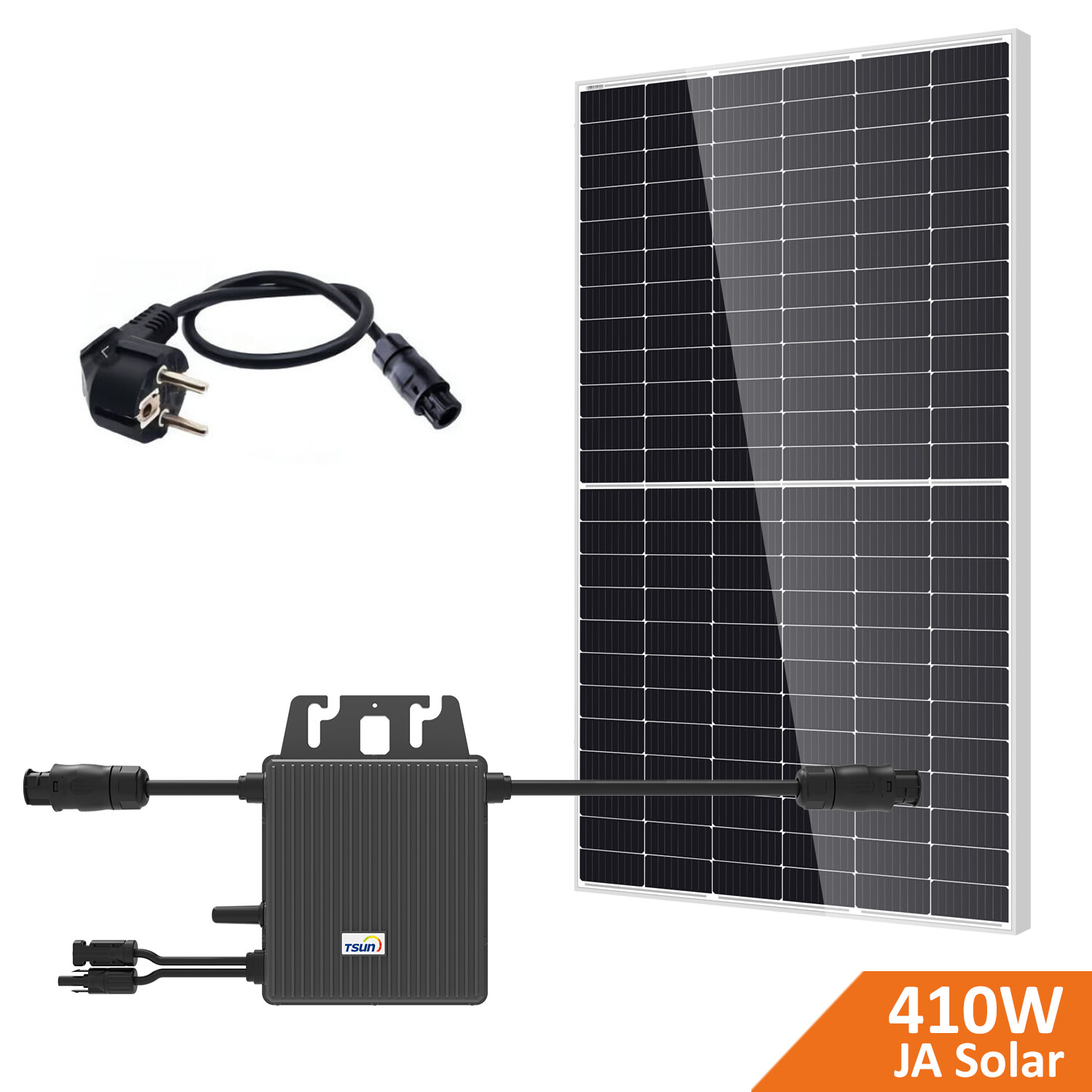 TSUN 410W JA Solar Solarmodul Balkonkraftwerk Modul Solaranlage PV ...