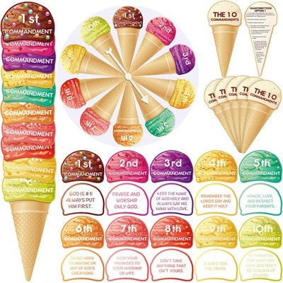 Ten Commandments for Kids Ice Cream Scoop Game Ten Commandments ...