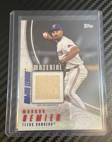 2025 Topps Marcus Semien Major League Materials Bat Relic #MLM-MS | eBay