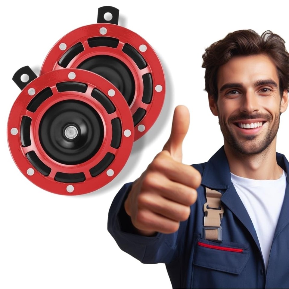 NEW! Fits Pittsburgh 12V Twin-Disc Horn - Dual-Supertone Horns Produce ...