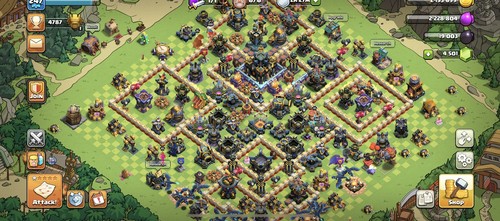 TH17 FULLY MAXED HEROES 100/100/90/75/50 | NAME CHANGE | MANY SKIN ...