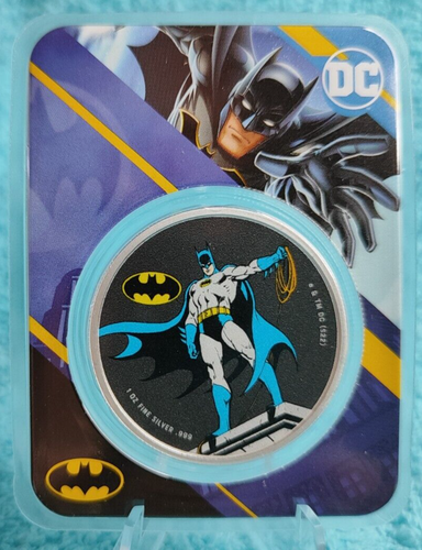 SAMOA $52023 SILVER 1 OZ Batman - Only 2500 units!!! | eBay