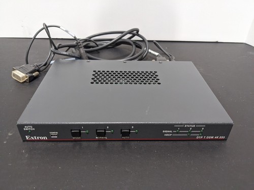 Extron, DTP T DSW 4K 233 TX Three Input Multi-Format Switcher | eBay