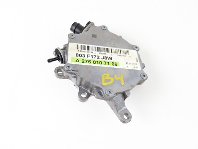 12-18 Mercede R172 SLK350 Engine Motor Brake Vacuum Pump 2762300065 OEM ...