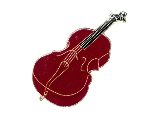 Cello Pin Brooch Miniblings Lapel Pin Instrument Music Bass Double Bass ...