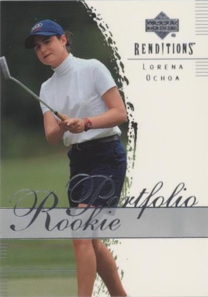 2003 Upper Deck Renditions - Rookie Portfolio #58 Lorena Ochoa (RC) for sale online | eBay