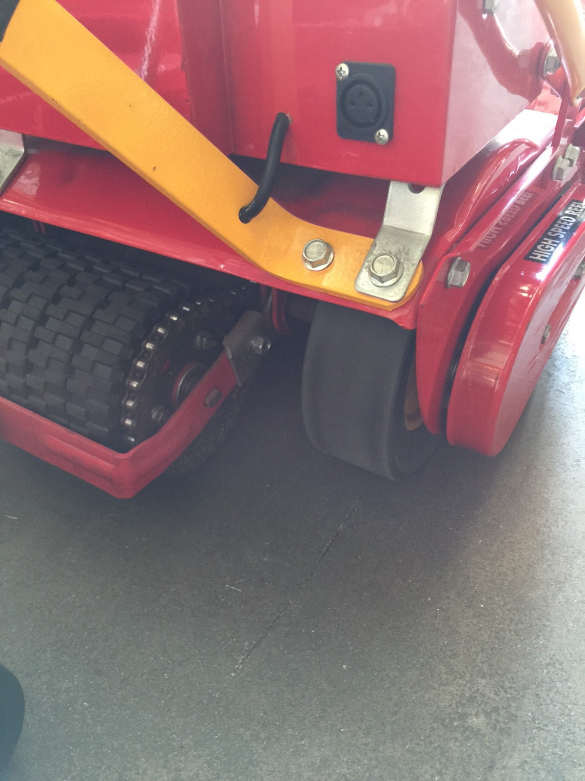 Mclane Slick Tire Reel Tiff for Front Throw Lawn Mower Rep. Part# 7061E ...