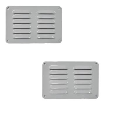 Haron 1501W Aluminium Vents – White 100 x 150mm Pack of 2 | eBay Australia