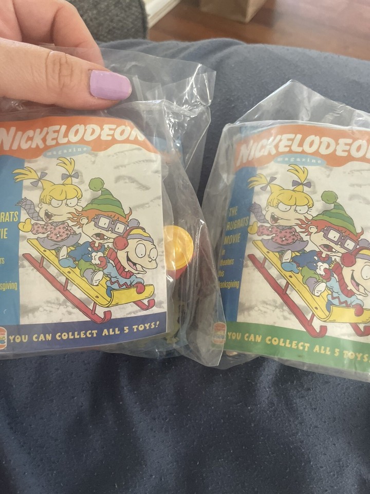 1998 Burger King Rug Rats Twin wind up toy - Phil and Lil, Tommy | eBay