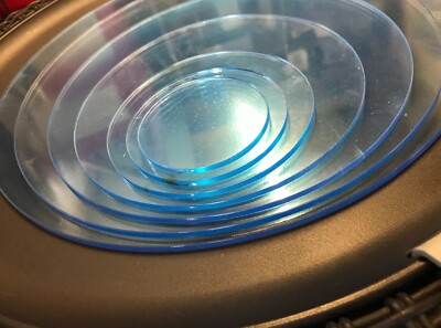 Clear Acrylic Laser Cut Perspex Circle discs | eBay