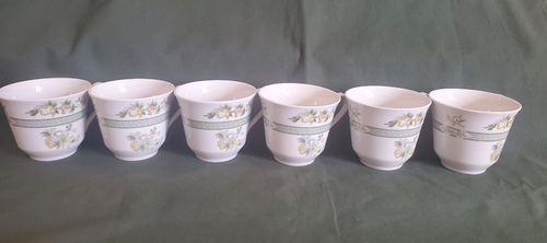6 Royal Doulton Tonkin Tea Coffee Cup Teacup TC1107 Made In England ...