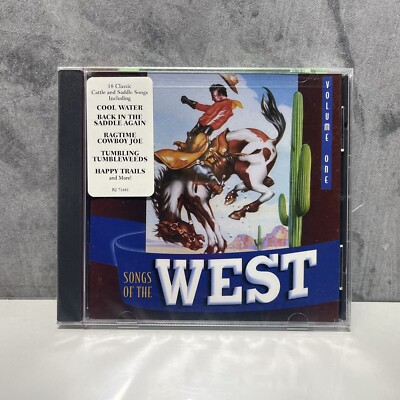Songs of the West, Vol. 1: Cowboy Classics (CD, Sep-1994, Rhino (USA ...