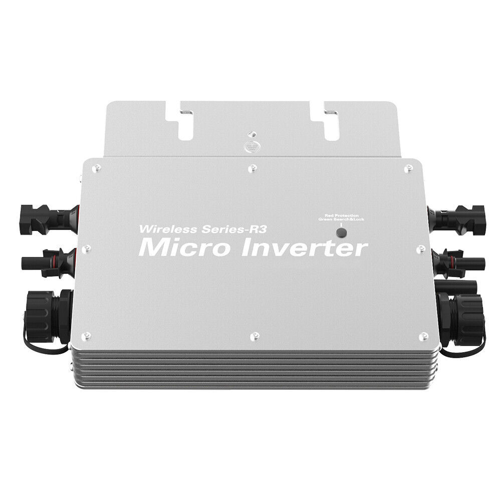 WVC 600W 700W Solar Inverter Grid Tie MPPT Micro Inverter DC22-60V to ...
