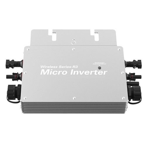 WVC 600W 700W Solar Inverter Grid Tie MPPT Micro Inverter DC22-60V to ...