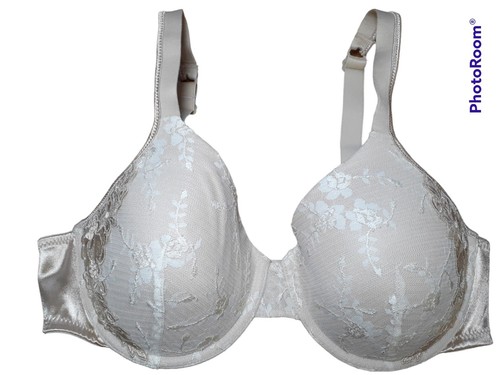 Playtex 4908 Womens Bra Nude Lace Padded Molded Underwire Size 36C A1 ...