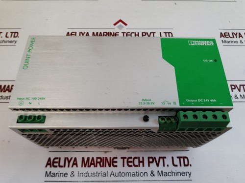 Phoenix contact quint-ps-100-240ac/24dc/40 power supply rev. 02 | eBay