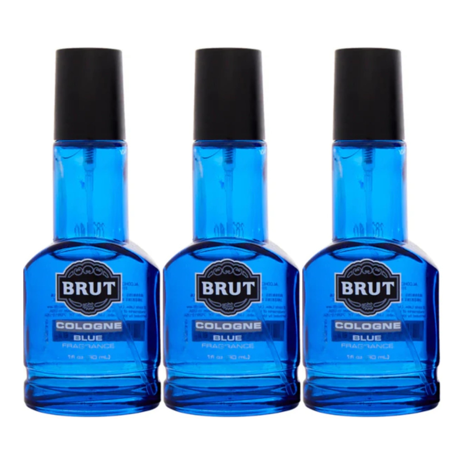 Brut Cologne For Men - Blue Fragrance, 1oz. - Limited Edition (Pack of ...