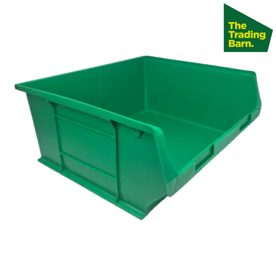 Green Plastic Parts Lin Bins Component Storage Boxes Picking Bin ...