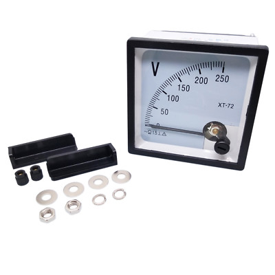 Panel Meters - Analog Volt Meter Panel