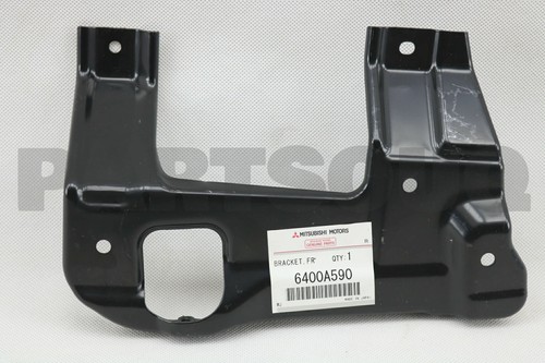 6400A590 Genuine Mitsubishi BRACKET,FR BUMPER,RH | eBay