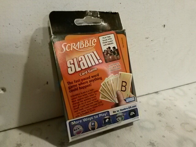 Scrabble Slam Card Game 2008 NOS still sealed in box Hasbro | eBay