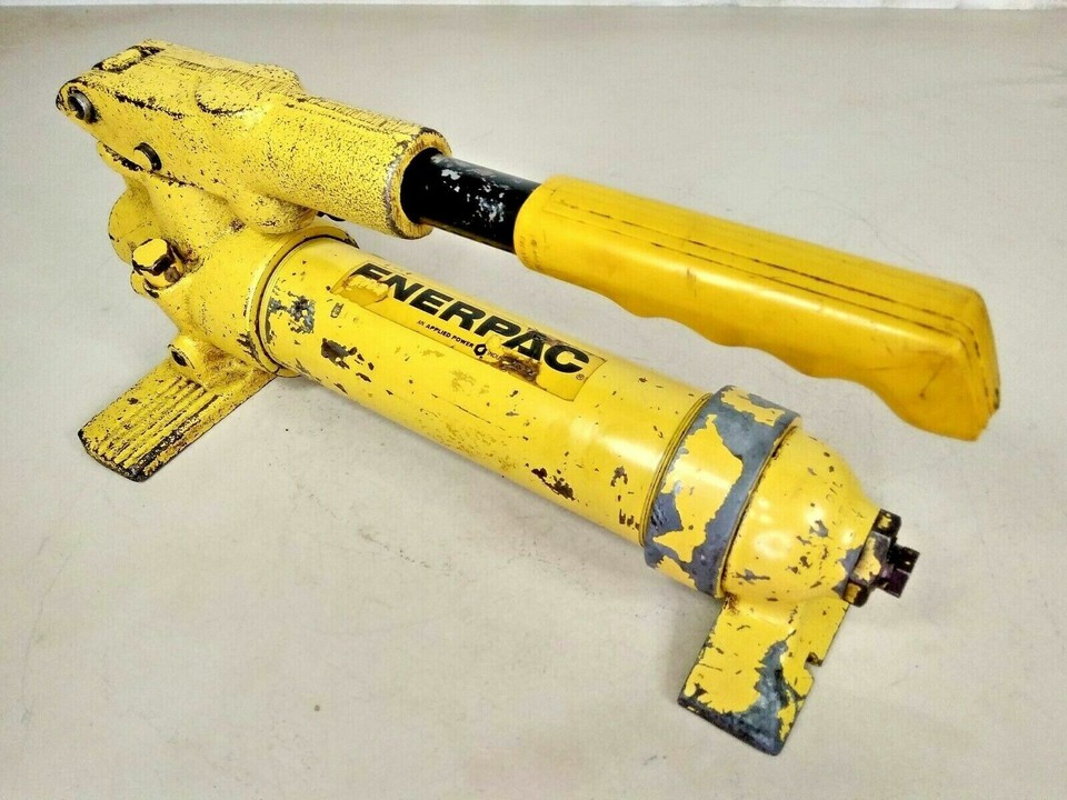 ENERPAC P18 Simple Velocidad, Baja Presión Hidráulico Bomba de Mano | eBay