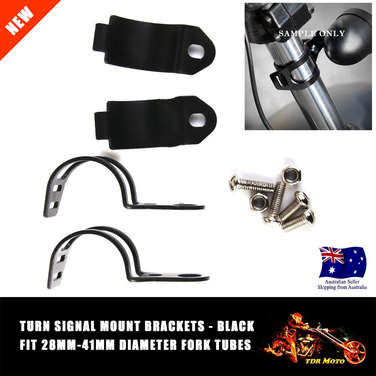 Motorcycle Turn Signal Mounting Brackets Universal Motorcycle Front