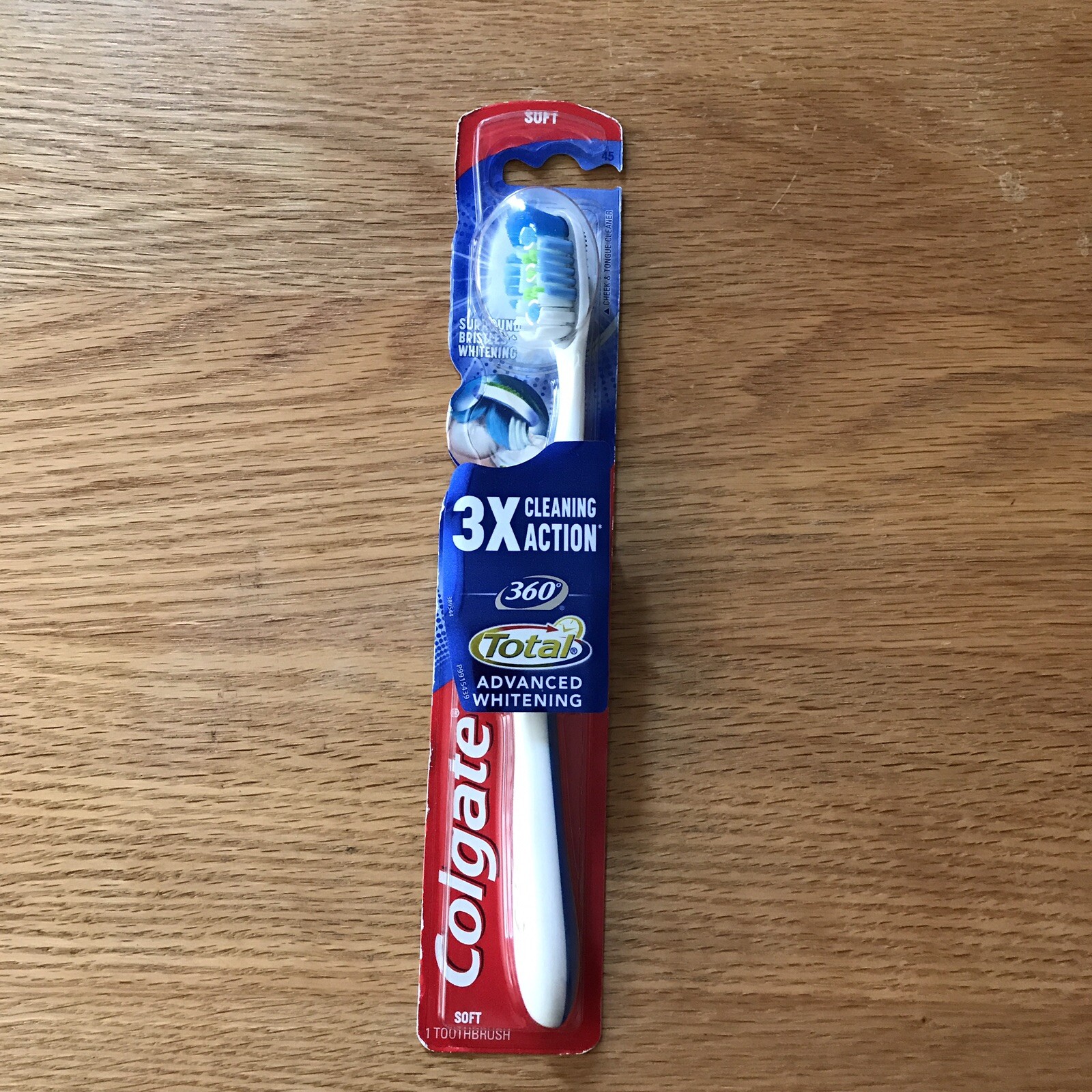 Colgate 360° Total Advanced Whitening Toothbrush, Soft | eBay