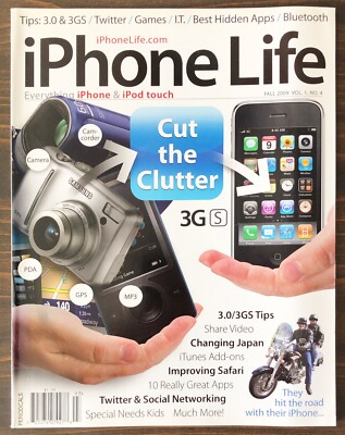 2009 iPhone Life Magazine - Fall Issue | eBay