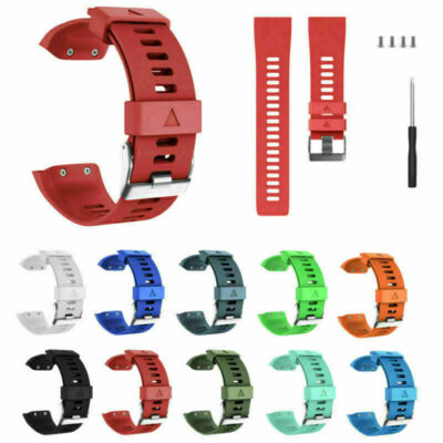 For Garmin Forerunner 35 Watch Band Silicone Wristband Strap Bands ...