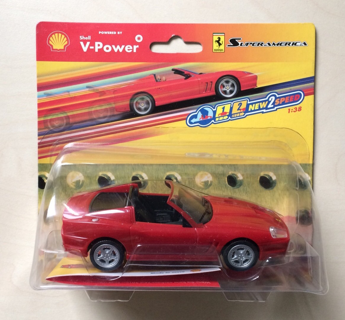 Hot Wheels Superamerica Ferrari 1:38, Shell V-Power, neu in OVP | eBay