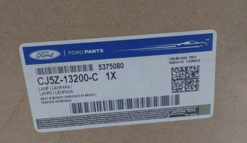 Genuine Ford CJ5Z-13200-C Fog Lamp Marker Light Assembly Sku50 | eBay