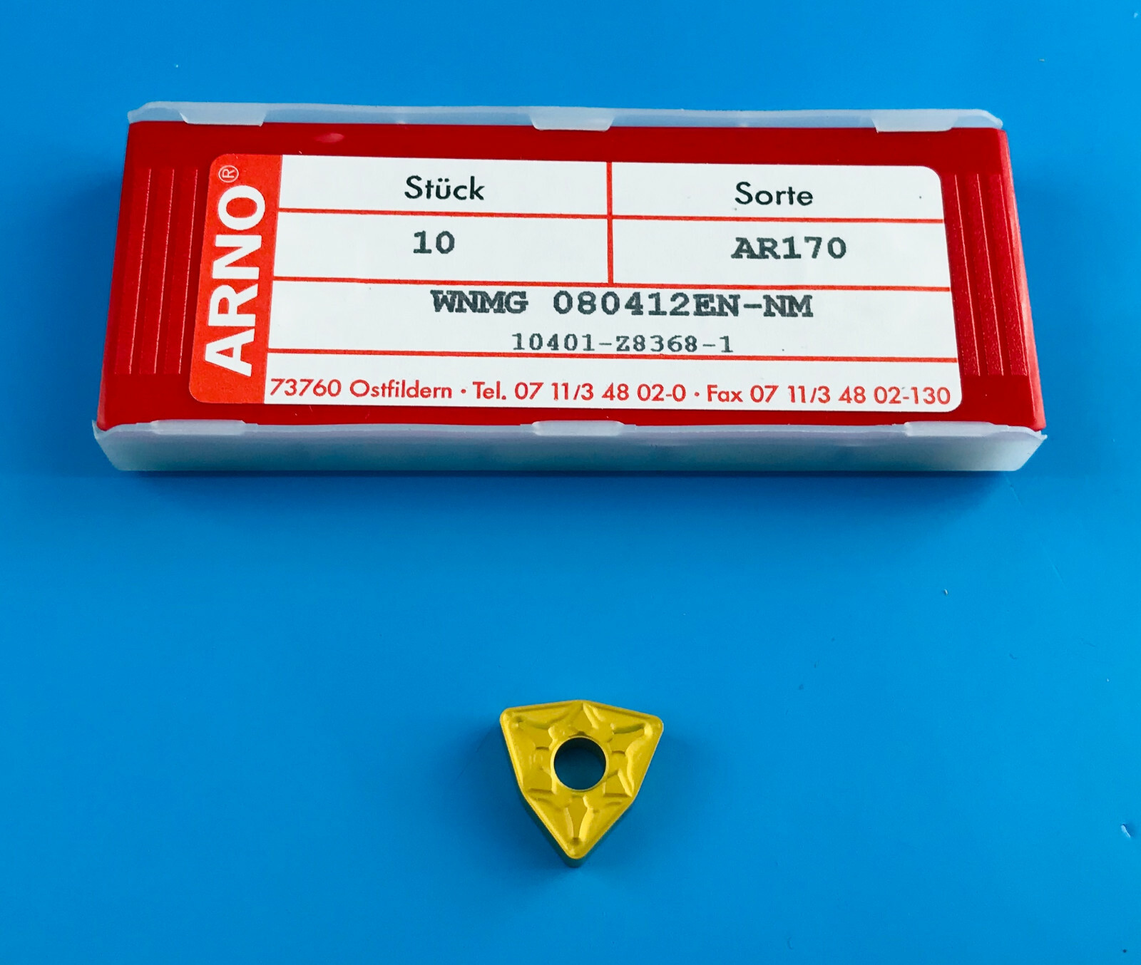 10 Off Arno WNMG 080412-EN-NM AR170 Carbide Inserts | eBay