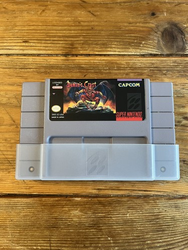 Demon’s Crest SNES Super Nintendo Authentic Cartridge | eBay