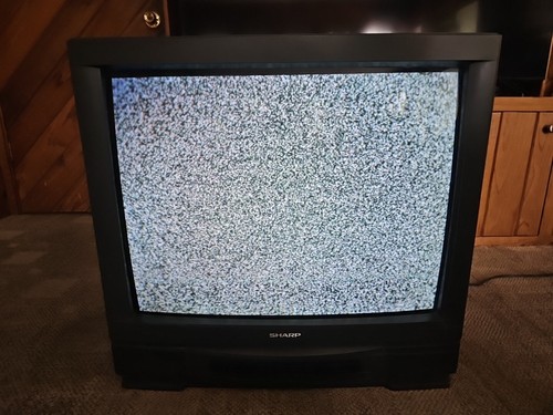 VINTAGE SHARP 27A-S100H CRT RETRO GAMING TV 27'' (needs degaussing) | eBay