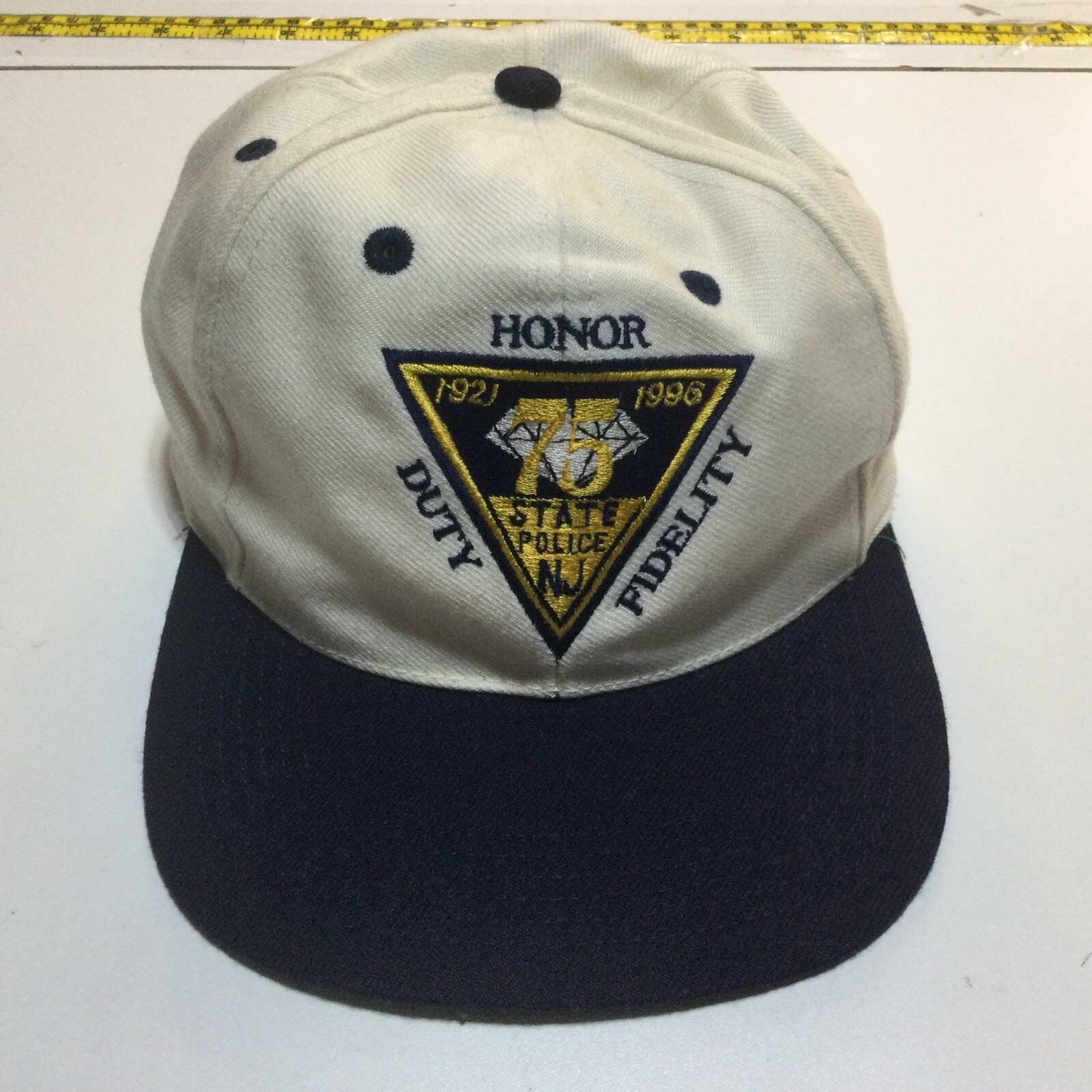 Vtg 90’s New Jersey State Police Hat Snap Back Hat Ho… - Gem