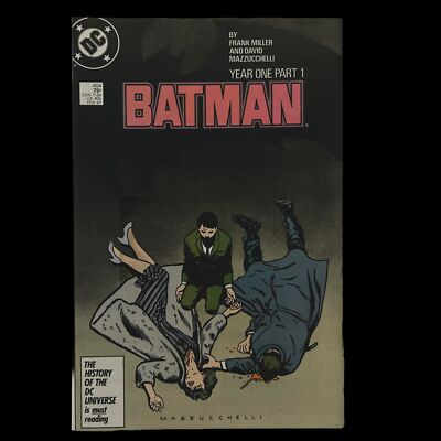 Batman #404 Year One Pt. 1 Frank Miller DC comics 1987 1st App Selina ...