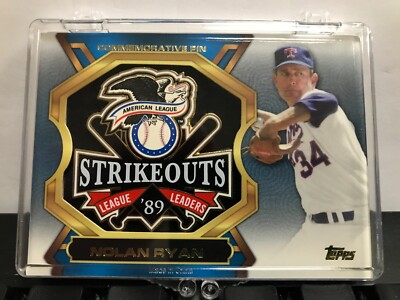 2013 Topps Update League Leaders Pins Texas Rangers Nolan Ryan #LLP-NR ...